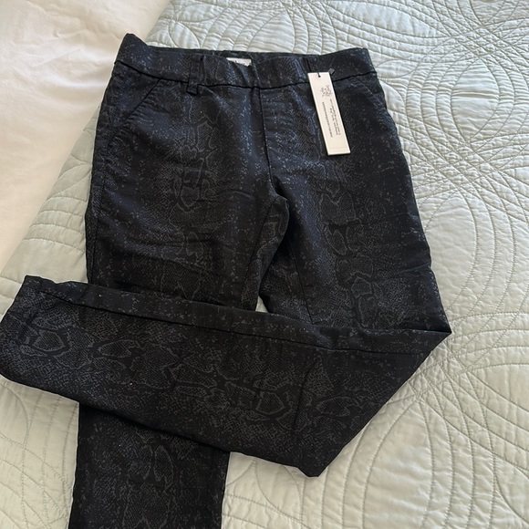 BEVY FLOG | Pants & Jumpsuits | Bevy Flog Dafner Black Python Limited ...
